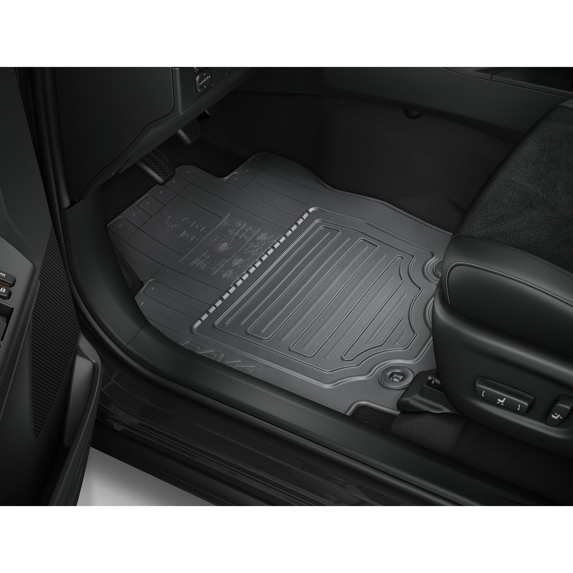 Toyota Rav 4 Hybrid 2015-Present Rubber Floor Mats PW210-0R001-C0 ...