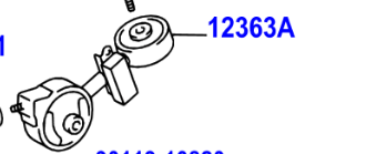 Toyota Alphard 2003-2008 Top Engine Mount - Toyota Parts Direct