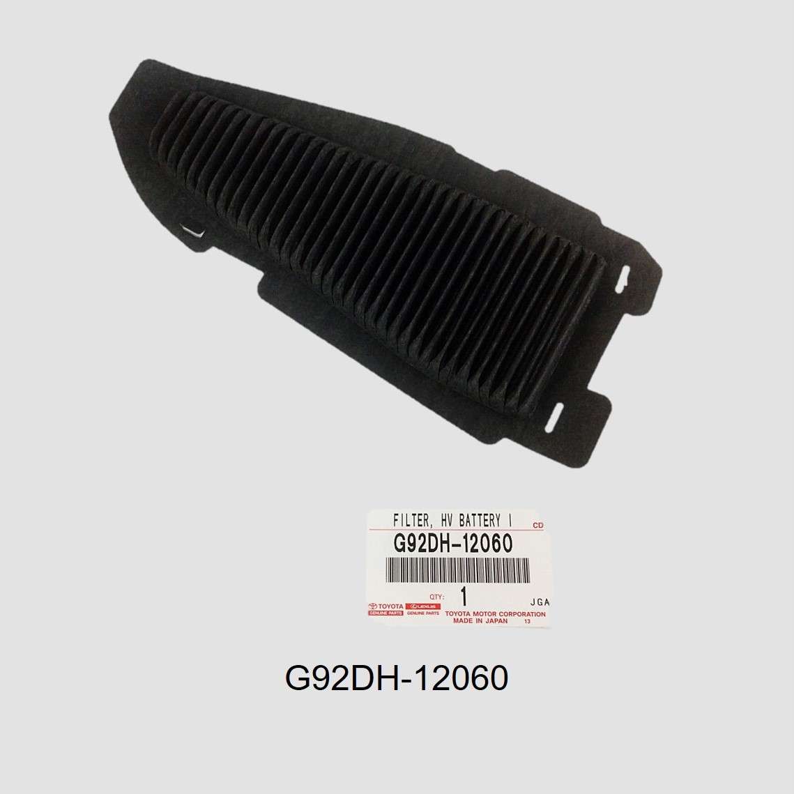 Toyota Corolla (2019 - Present) Hybrid Battery Filter - Toyota Parts Direct