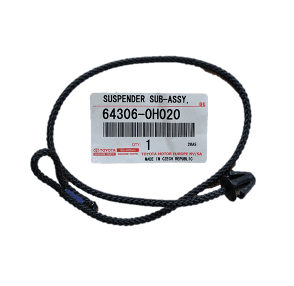 Toyota C-HR 2016-Present Parcel Shelf Strings - Toyota Parts Direct