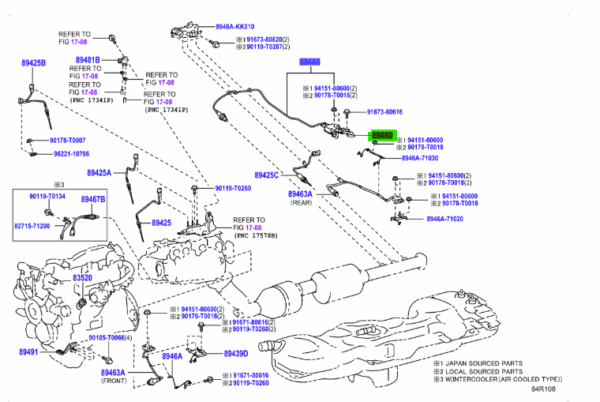 Toyota Hilux (2023 - Present) Particulate Matter Sensor - Toyota Parts ...
