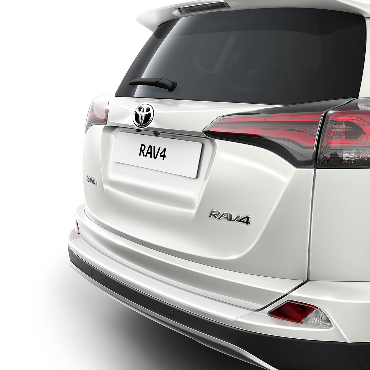 Toyota Rav 4 2012-2018 Rear Bumper Protection Film - Transparent ...