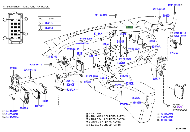 Toyota Prius (2009-2011) Turn Signal Relay - Toyota Parts Direct