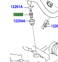Toyota Yaris/Hybrid 2011-2014 PCV Valve - Toyota Parts Direct