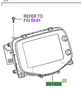 Toyota Aygo 2014-Present Receiver Assy, Radio & Display - Toyota Parts ...