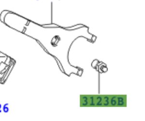Toyota Avensis 2003-2008 Support Release Fork - Toyota Parts Direct