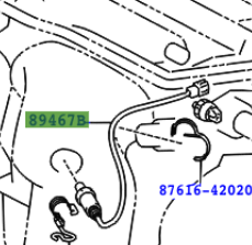 Toyota Rav4 2000-2005 Air Fuel Ratio Sensor - Toyota Parts Direct
