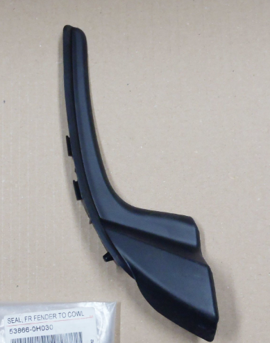 Toyota Aygo 2005-2014 Seal, Front Fender To Cowl Side, RH - Toyota ...