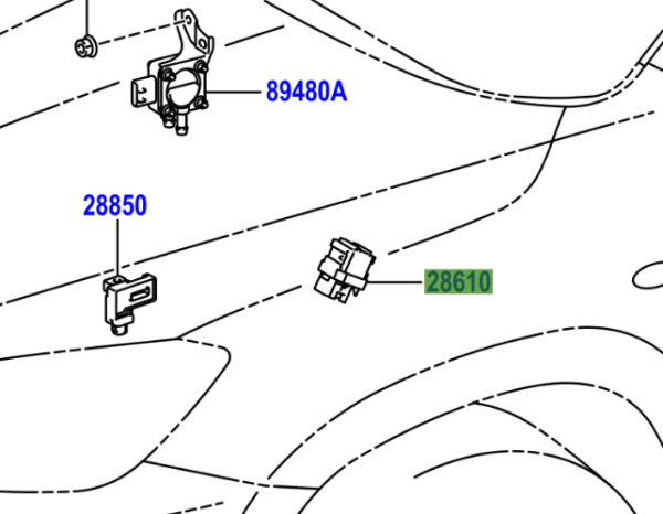 Toyota Rav4 2005-2012 Glow Plug Relay - Toyota Parts Direct