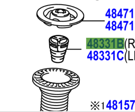 Toyota Auris/Hybrid 2012-2018 Bumper, Front Spring - Toyota Parts Direct