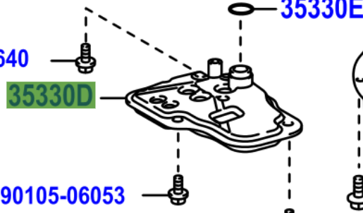 Toyota Verso-S 2010-2015 Oil Strainer Assy - Toyota Parts Direct