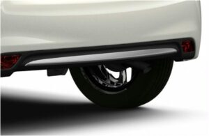 Toyota Yaris 2014 2020 Rear Diffuser Chrome Trim - Toyota Parts Direct