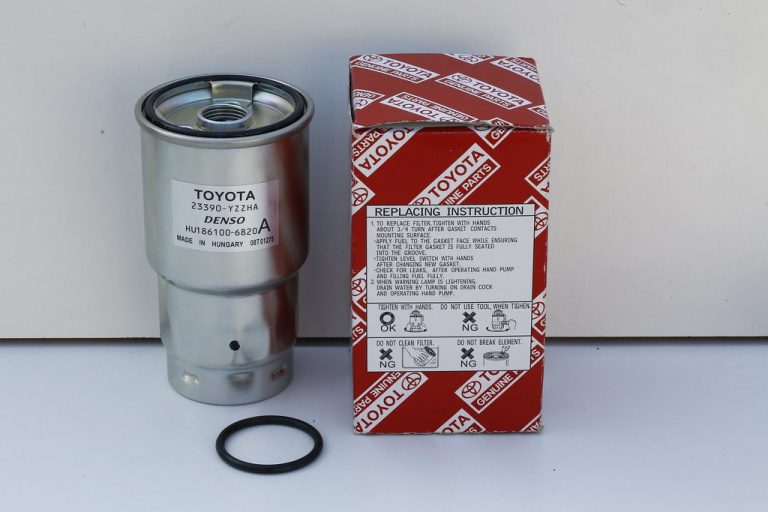 Toyota Diesel Fuel Filter 23390-YZZHA. Genuine Toyota part supplied.