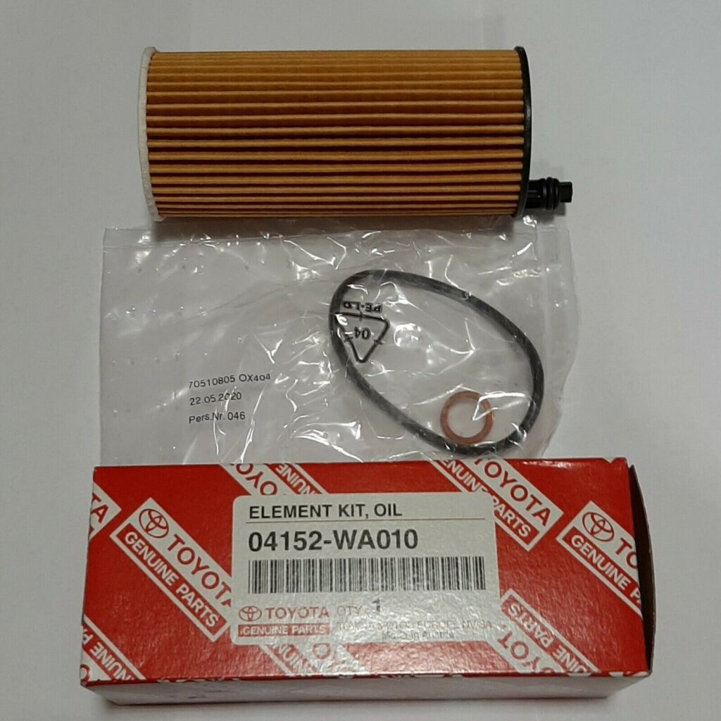 Toyota Oil Filter 04152-WA010. Genuine Toyota part supplied.