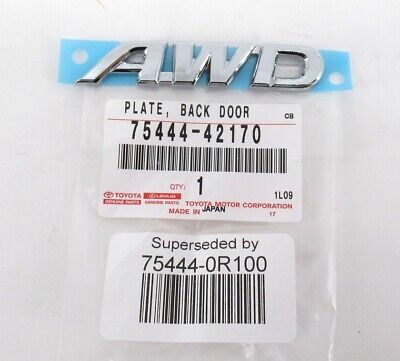 Toyota Rav4 (2018) AWD Badge - Toyota Parts Direct